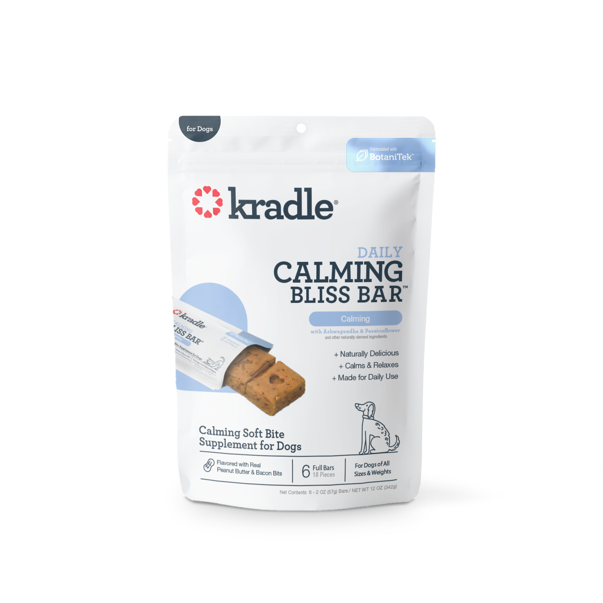 Daily Calming Bar For Dogs | Bliss Bar | Kradle