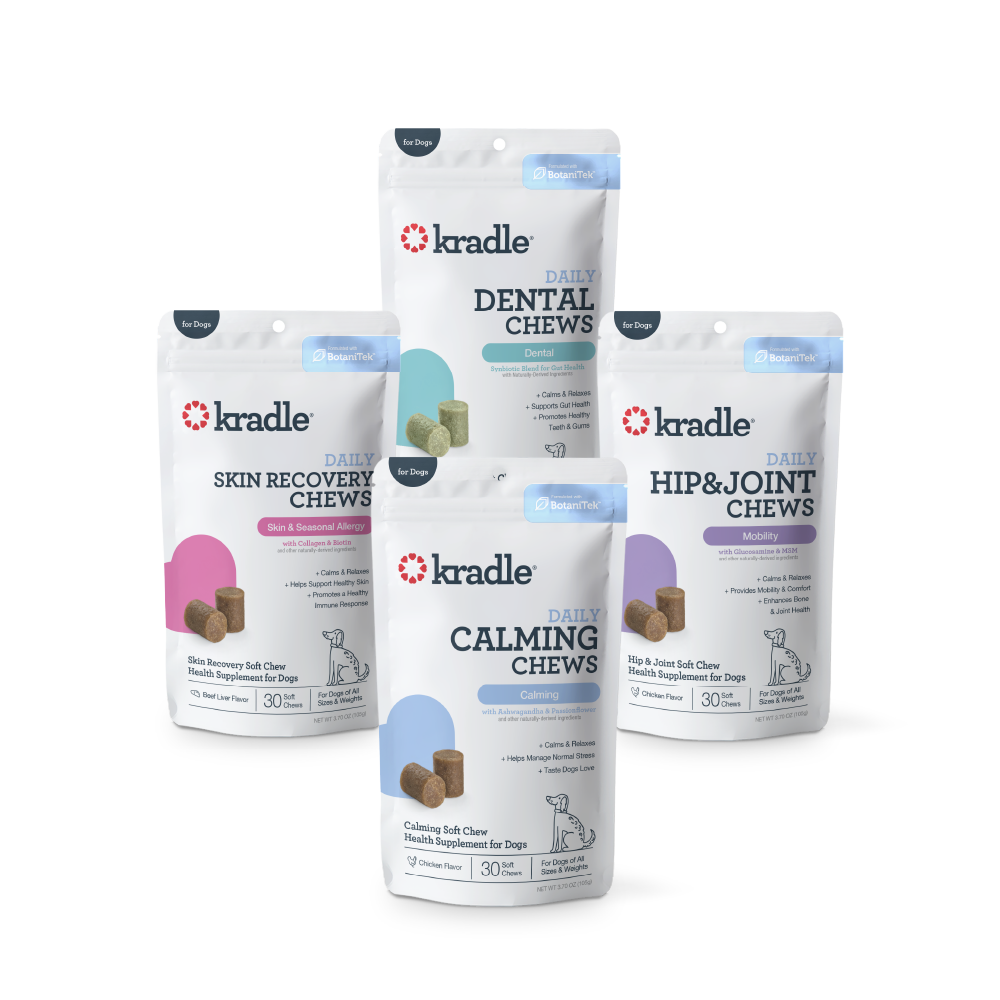 Calm & Care Bundle | Total Pet Wellness Chews | Kradle