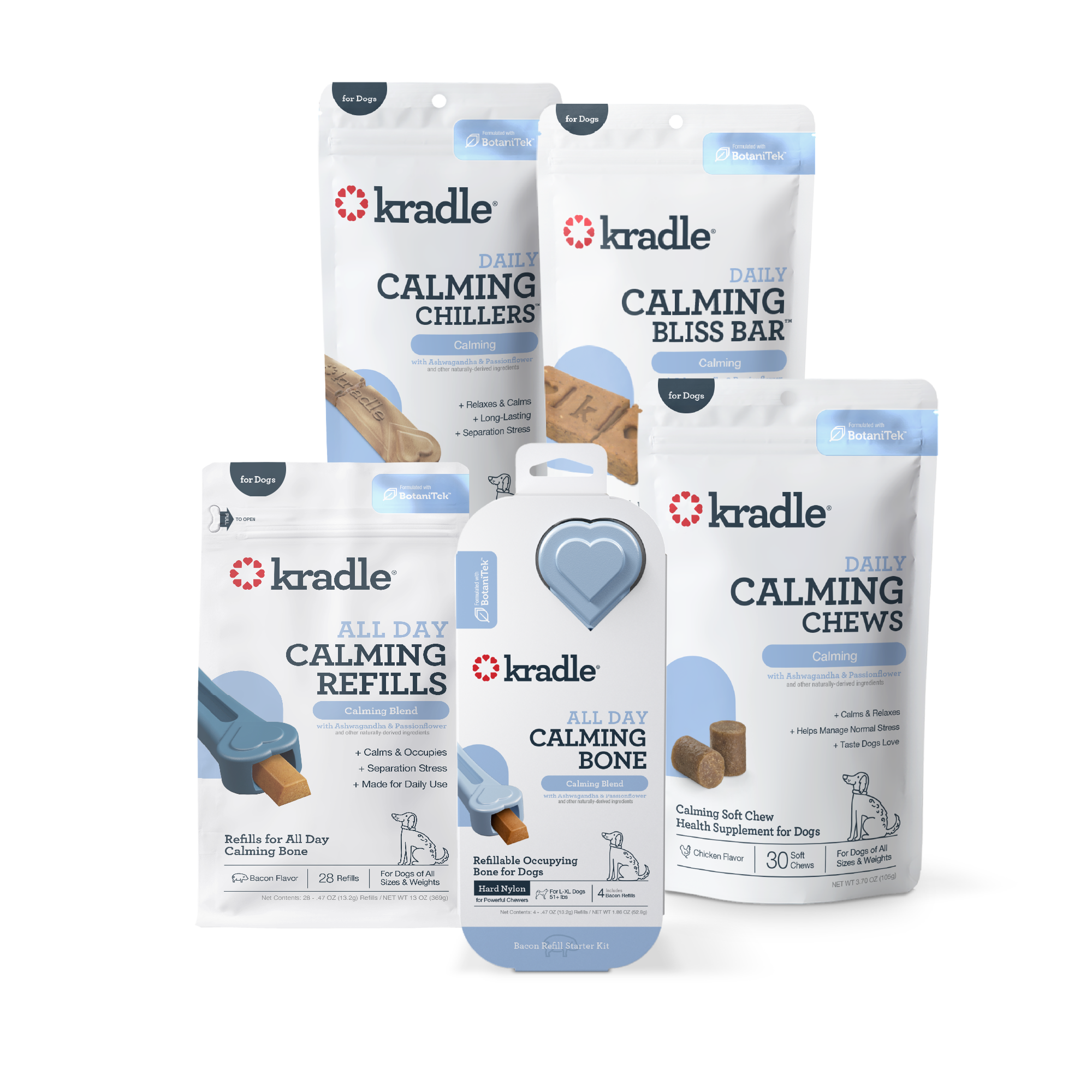 Calming Kit For Dogs | Helps Manage Stress | Kradle