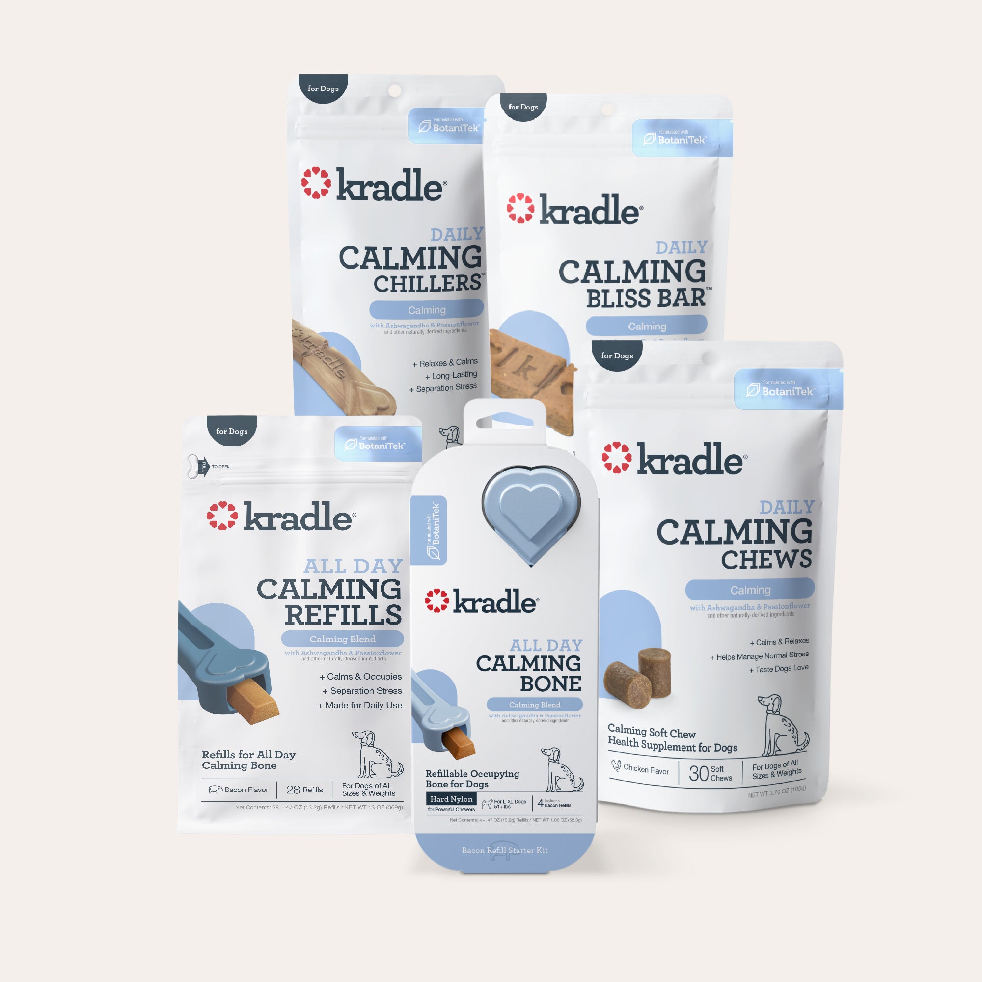 Calming Kit For Dogs | Helps Manage Stress | Kradle